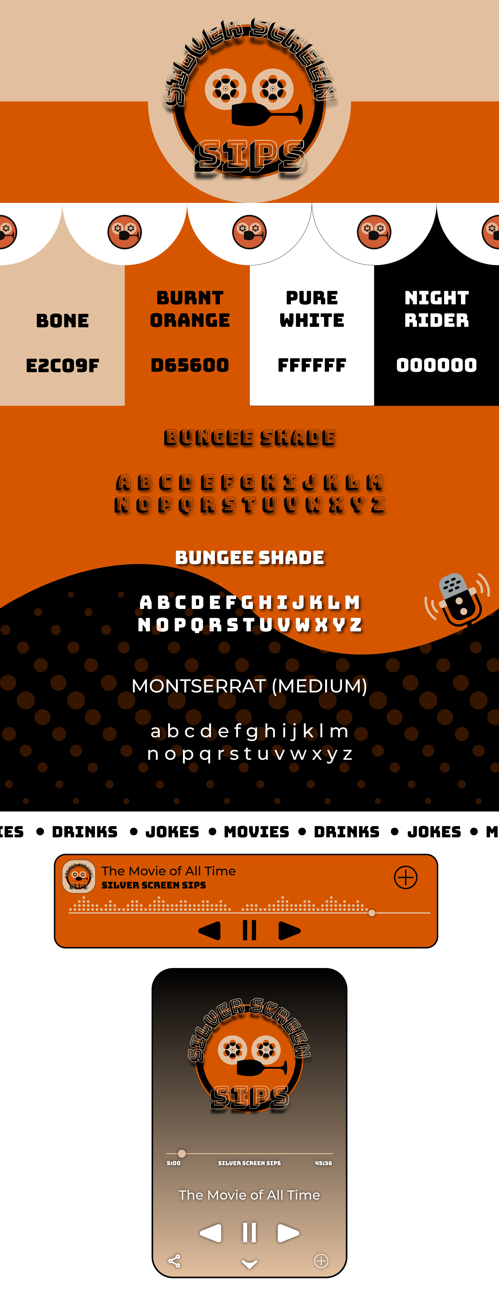 Silver Screen Sips – Brand Guide - DigitalPhantoms