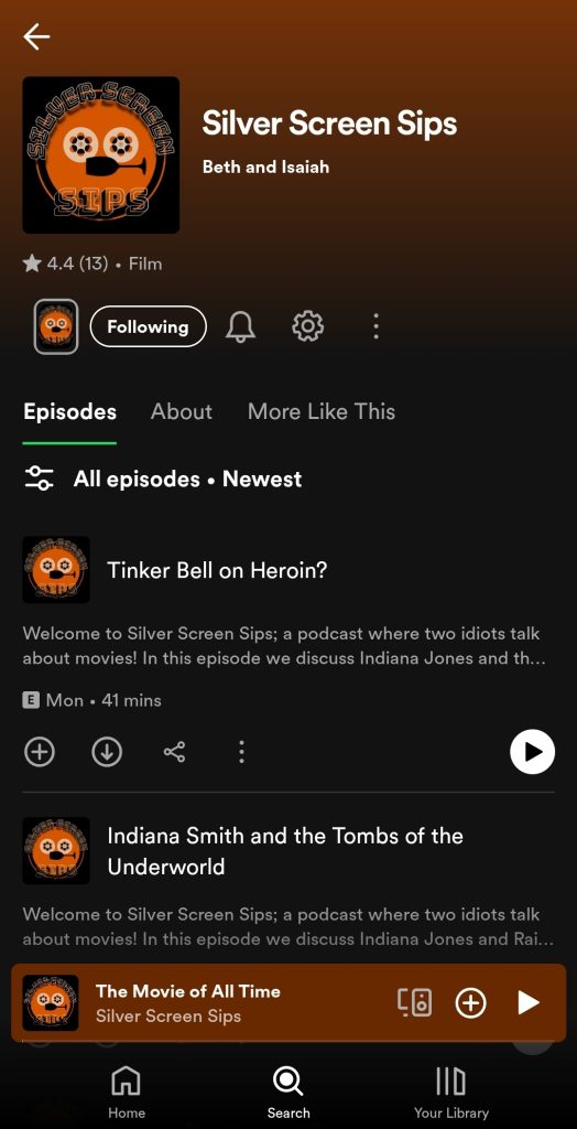 Silver Screen Sips – Brand Guide - DigitalPhantoms